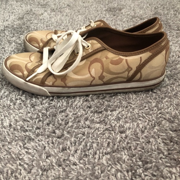 Coach | Shoes | Coach Womans Converse Style Sneakers | Poshmark